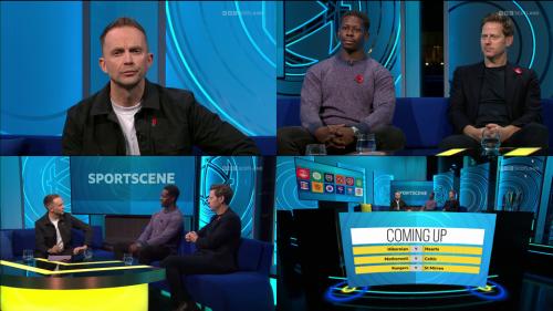 BBC Sportscene Commentators - Scottish Premiership - 27/10/2024 - ICDb