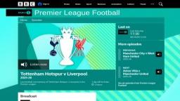 Tottenham Hotspur v Liverpool Commentators - English Premier League ...
