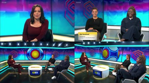 BBC Womens Football Show Commentators - English W/Super League - 17/11/2024 - ICDb